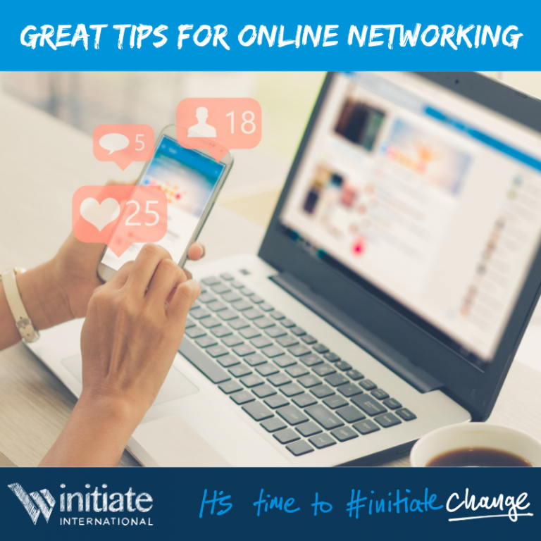 Great tips for online networking - Initiate International | Recruitment ...